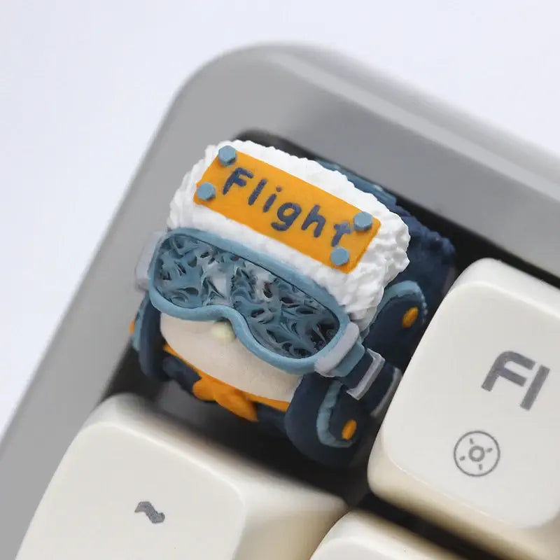 Artisan Keycaps Flight Bleu pour Ton Setup - CustomTonClavier.fr
