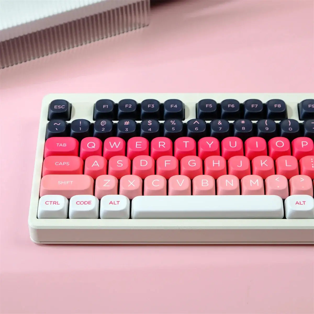 Keycaps AZERTY/QWERTY Pink pour Ton Setup - CustomTonClavier.fr